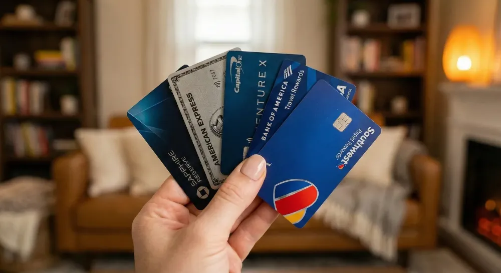 Best Travel Rewards Credit Cards 2026: Points, Miles & Lounge Access