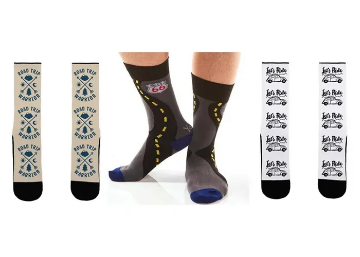 26 Travel-Themed Socks That'll Add a 'Kick' to Your Wardrobe