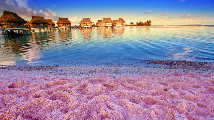 colored sand beaches