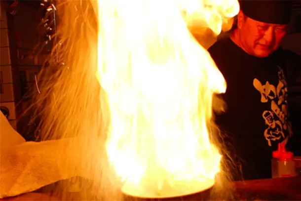 Discovering Japan's Sizzling Fire Ramen