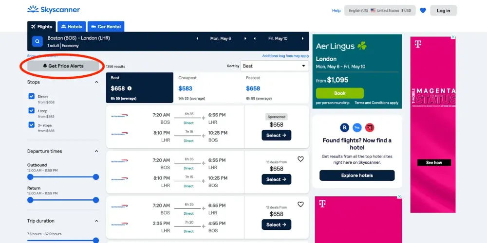 Flight Price Trackers: Top Picks to Find the Cheapest Fares (2024)